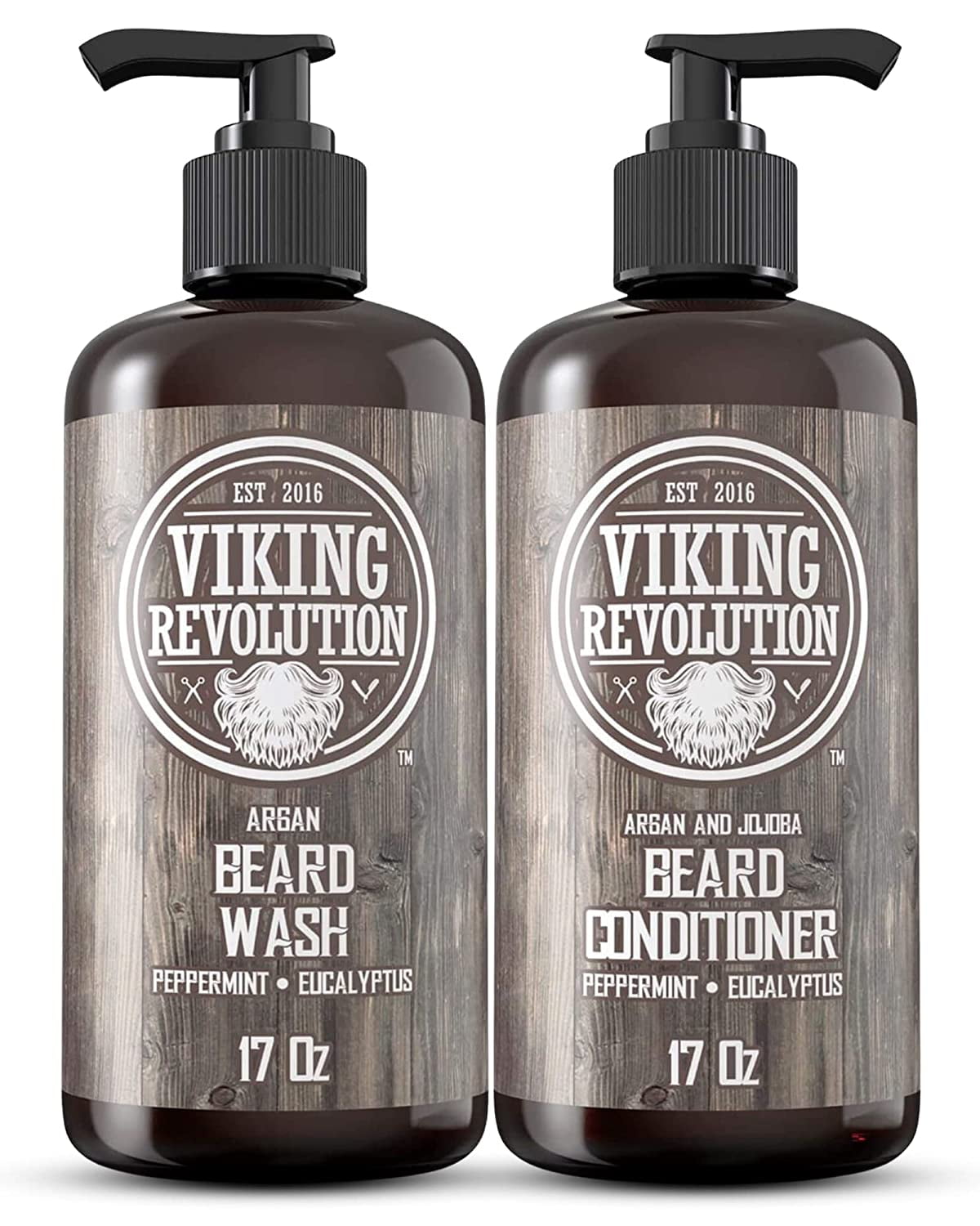 Viking Revolution - Beard Wash & Beard Conditioner - Valentines Day ...