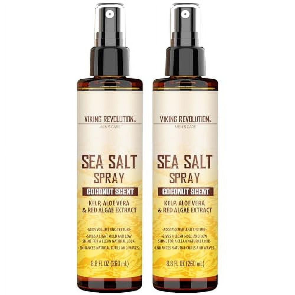 Viking Revolution Coconut Sea Salt Spray For Hair Men Hair