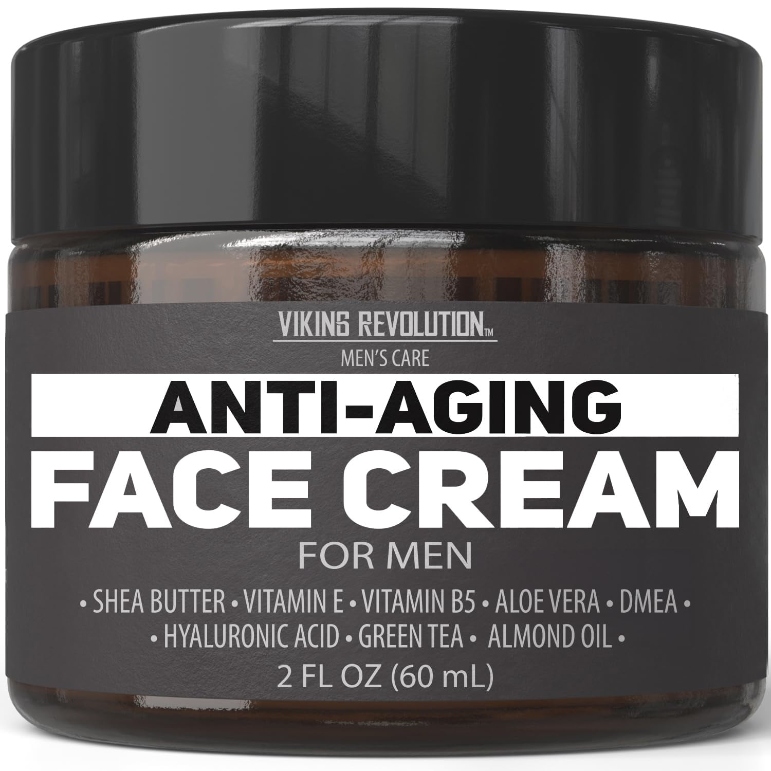 Viking Revolution Mens Anti SSF20 Aging Face Cream - Mens Face Moisturizer for Men with ...