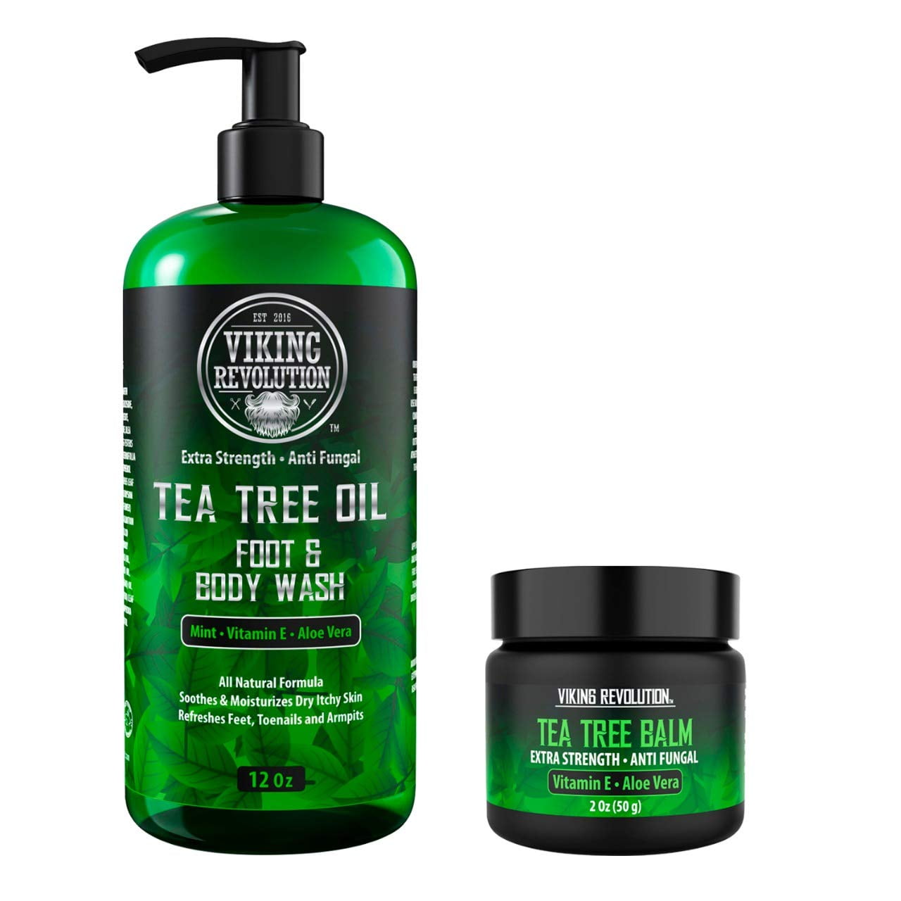 Viking Revolution Skin Cleaning CCF19 Agent Tea Tree Men - Tea Tree Oil ...