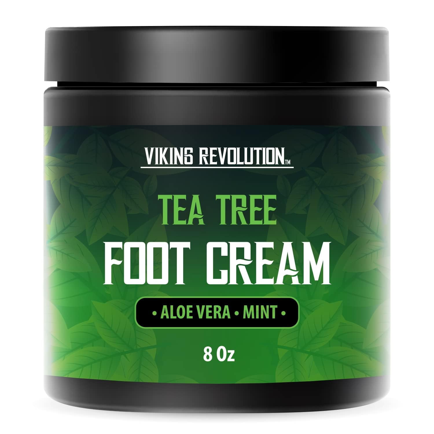 Viking Revolution - Tea Tree Foot Cream for Dry Cracked Feet - Foot ...