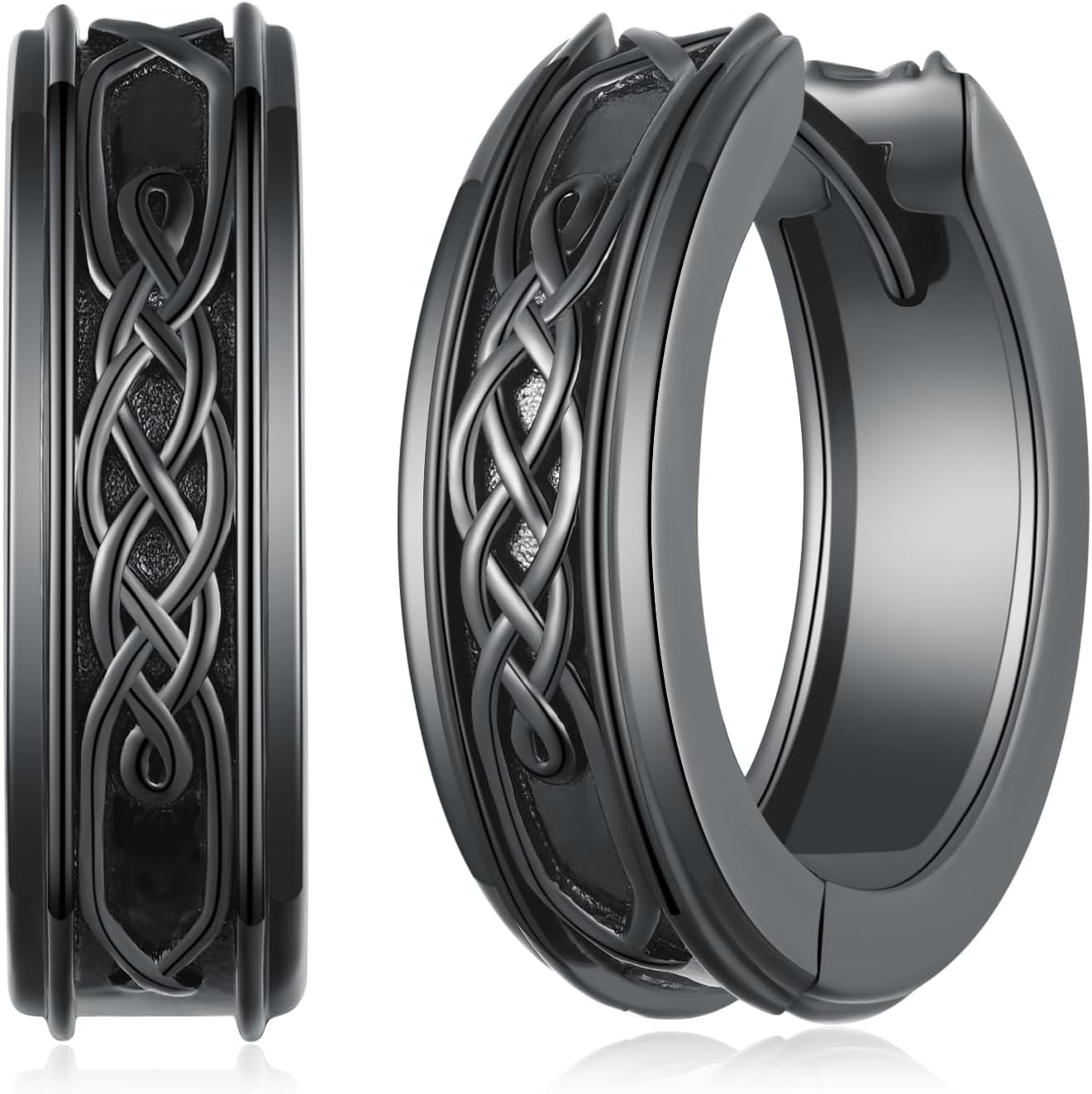 Viking Rune Celtic Wolf Ankh Roman Numeral Sobriety Black Cross ...