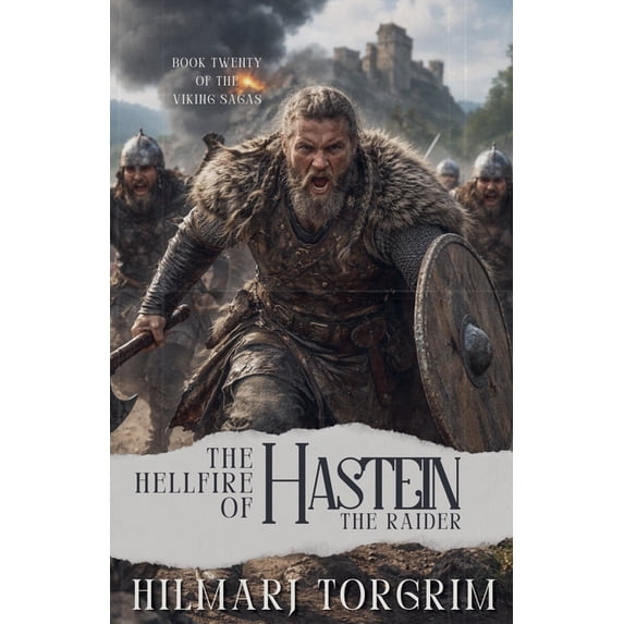 Viking Sagas The Hellfire of Hastein the Raider, Book 20, (Paperback ...