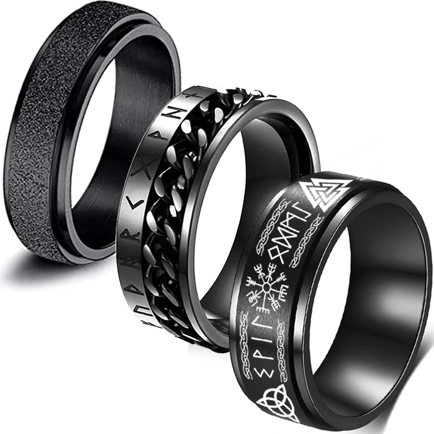 Viking Spinner Rings for Men - Release Anxiety and Embrace Your Inner ...