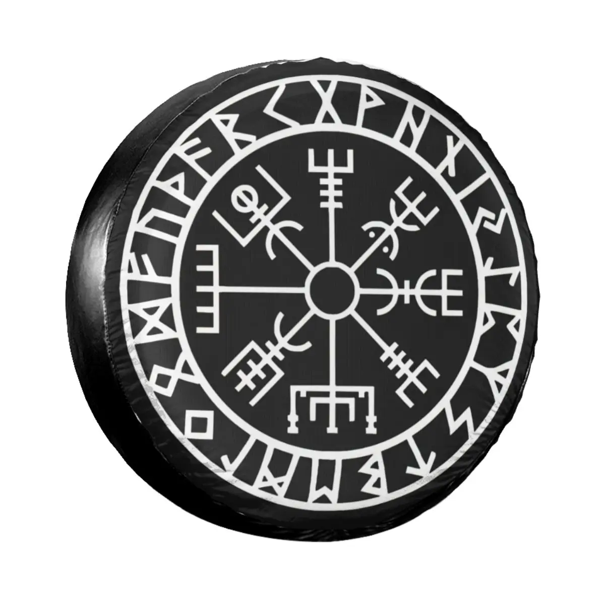 Viking Symbol Nordic Compass Spare Tire Cover for Mitsubishi Pajero l ...