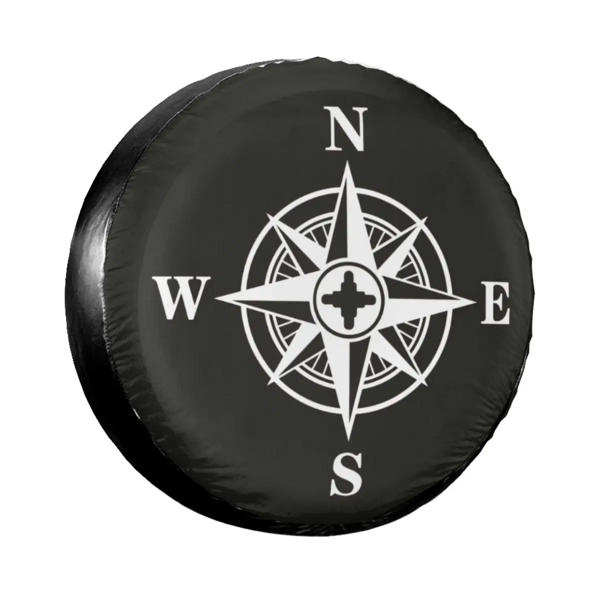 Viking Symbol Nordic Compass Spare Tire Cover for Mitsubishi Pajero l ...
