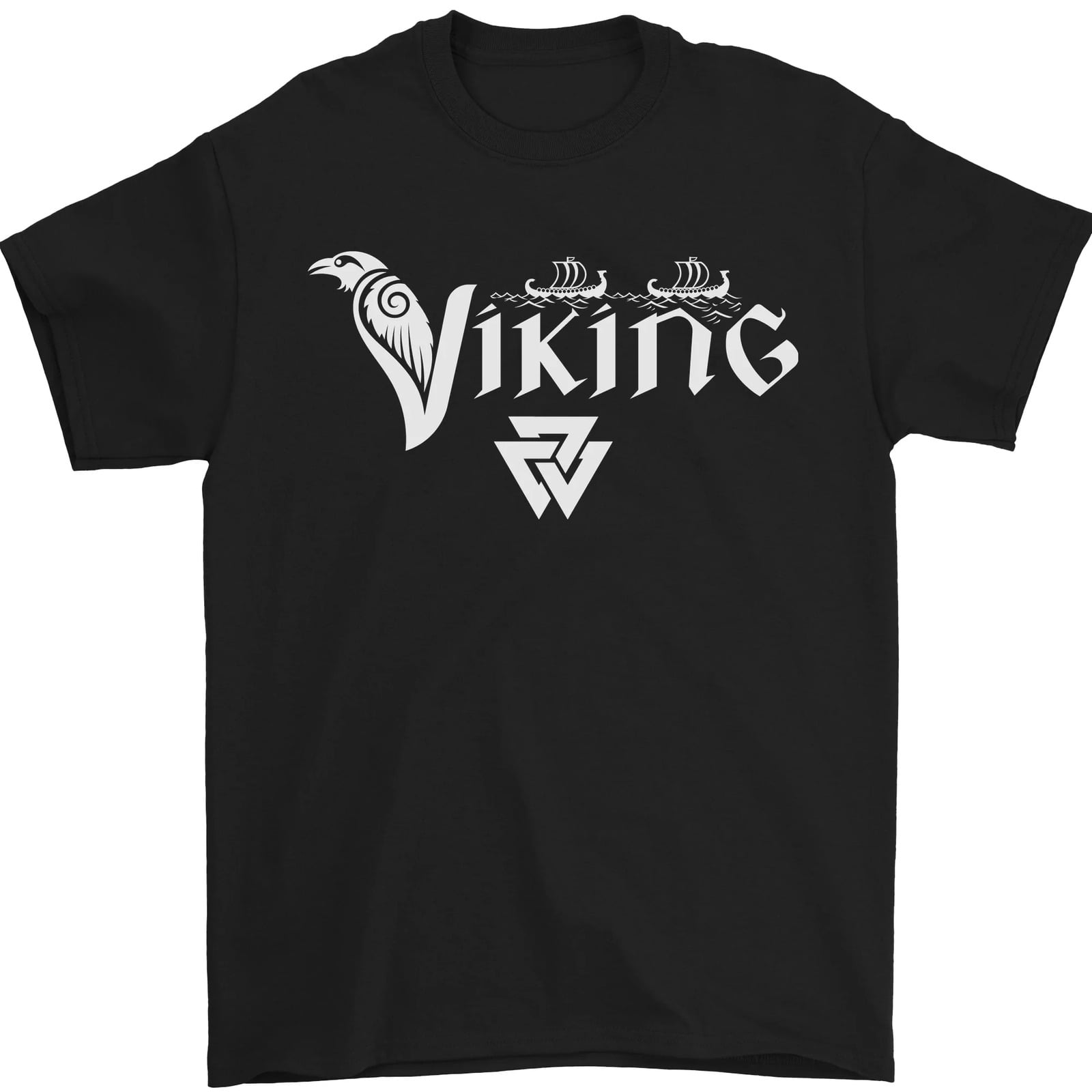 Viking Thor Norse Mythology Mens T-Shirt 100% Cottoncopy - Walmart.com