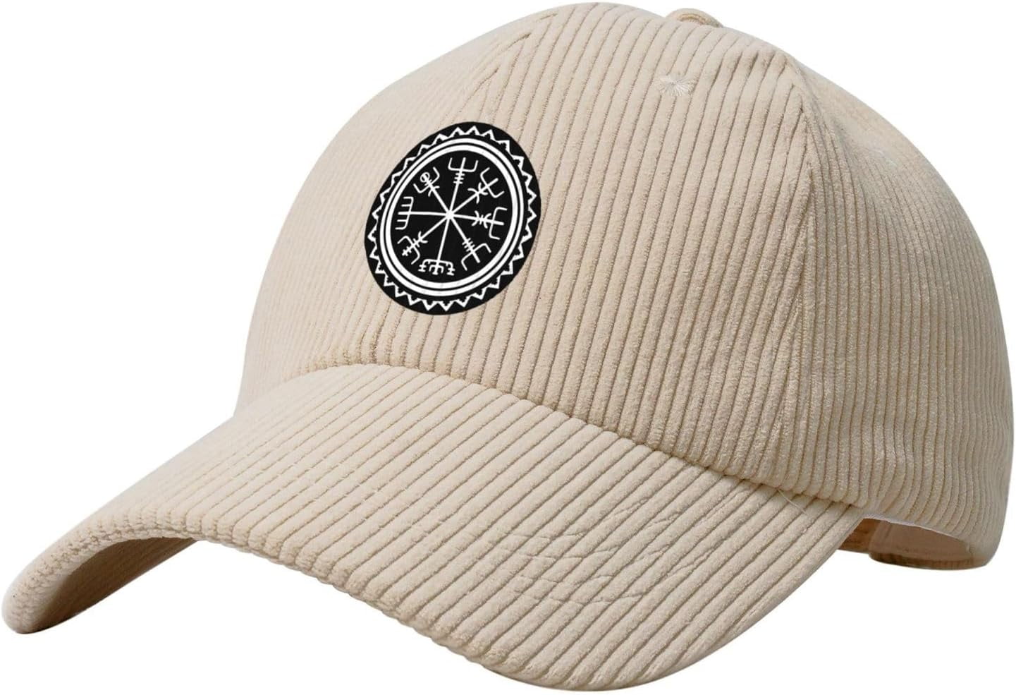 Viking Vegvisir Compass Baseball Cap Adjustable Corduroy Sun Hat ...