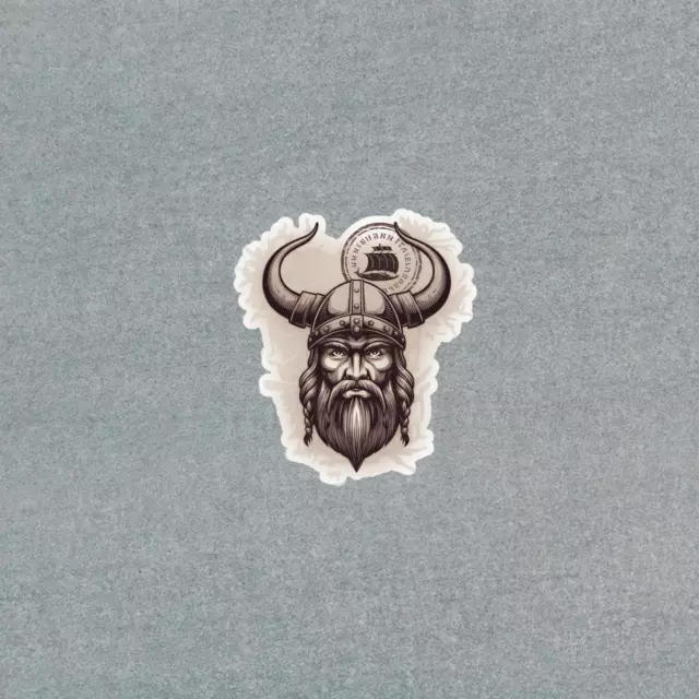 Viking Warrior Sticker - Norse Mythology Decal Valhalla Boundphone ...