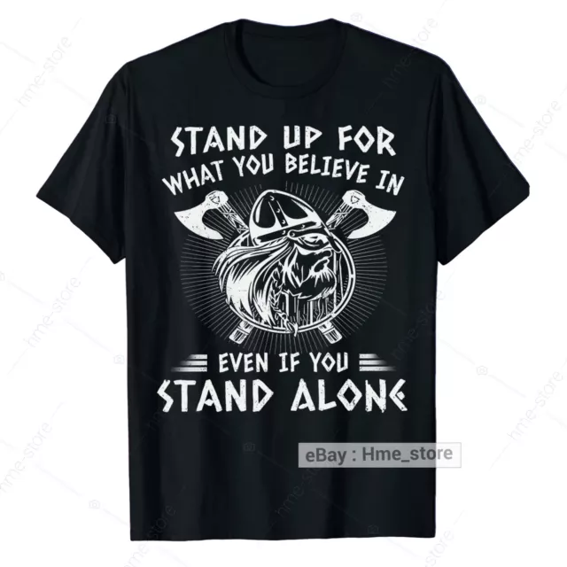 Viking Warrior T-shirt Stand Up for What You Believe In Norse Myths ...