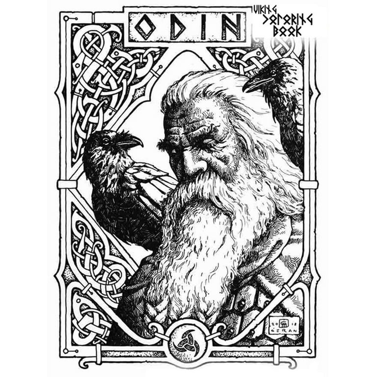 Viking Coloring Page