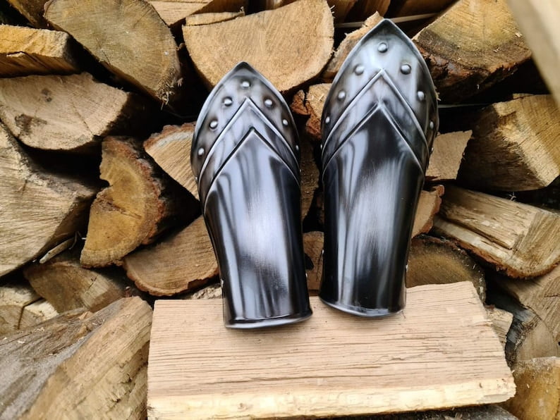 Viking metal armor barbarian cosplay fantasy arm protection Knight ...