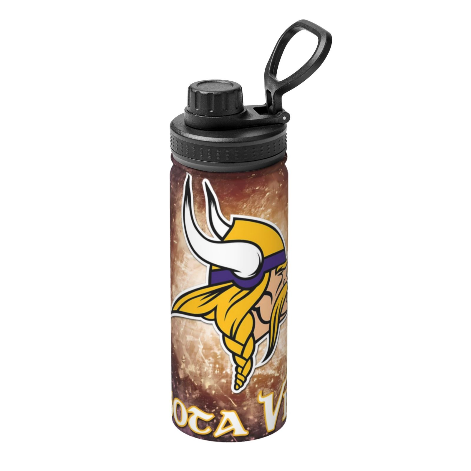 Vikings 18OZ Sports Constant Temperature Sports Water Bottle Double ...