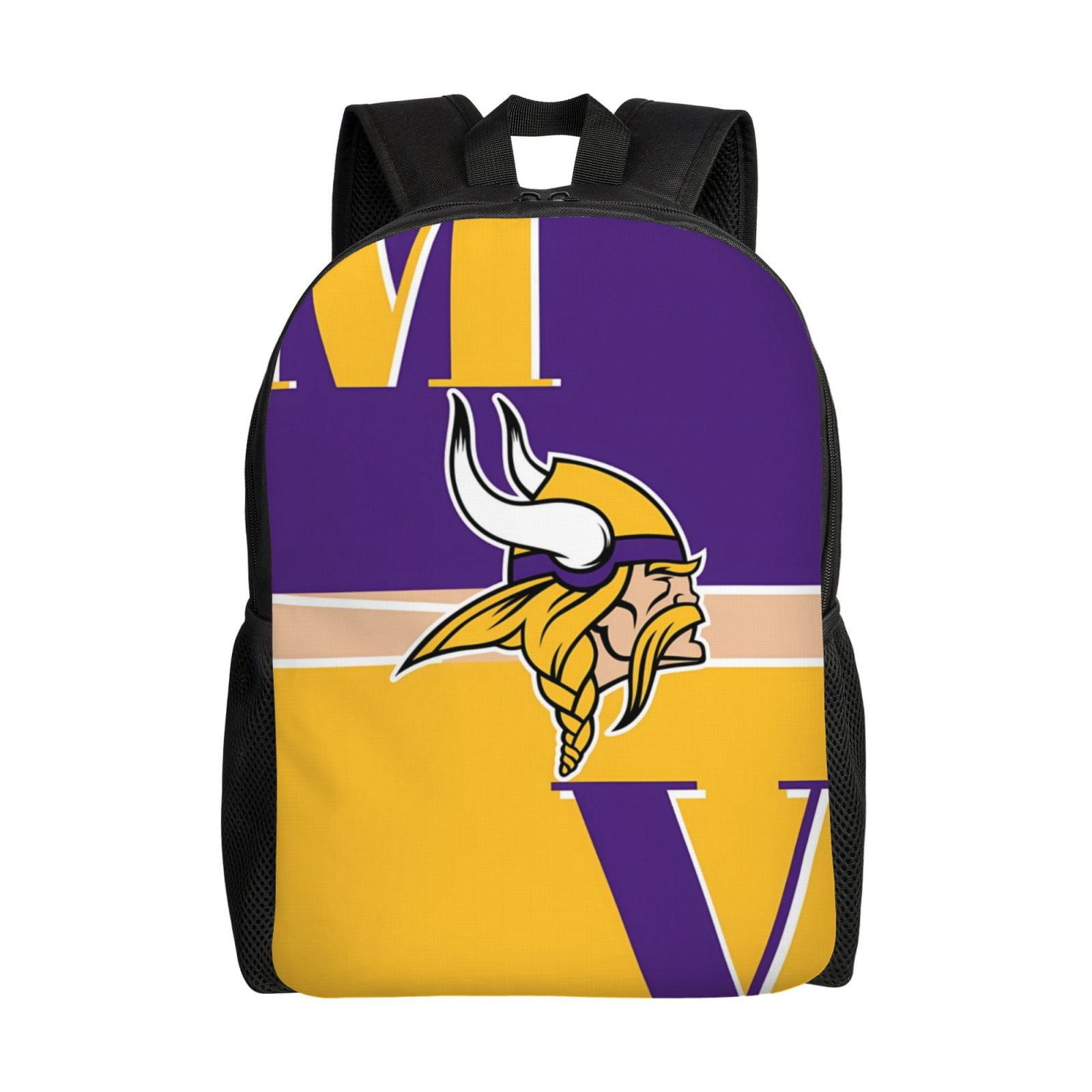 Vikings Backpack School Backpack Casual Daypack Men Women Polyester ...