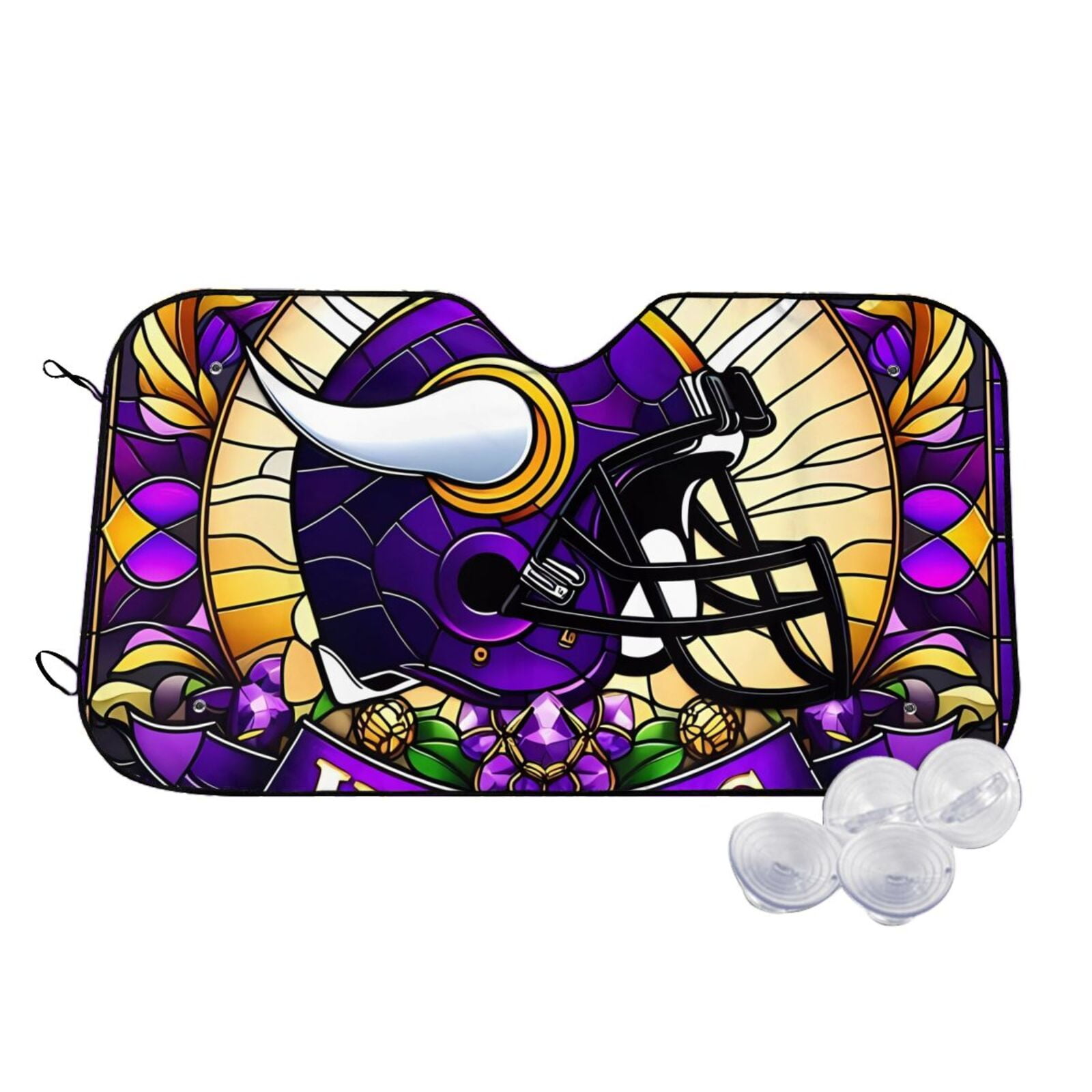 Vikings Car Sunshade Folding Car Windshield Sun Shade,Blackout Sun ...