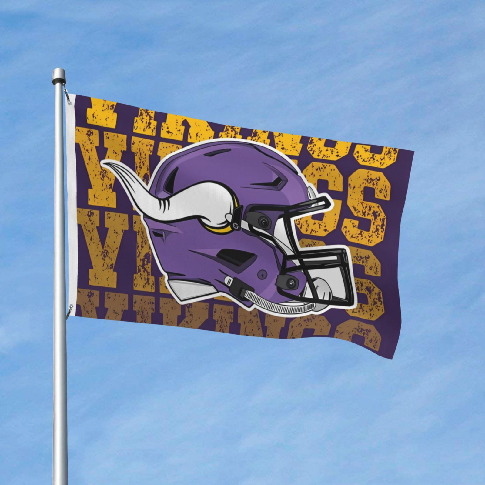 Vikings Double Sided Outdoor Decorative Flag Support Flag Indoor ...
