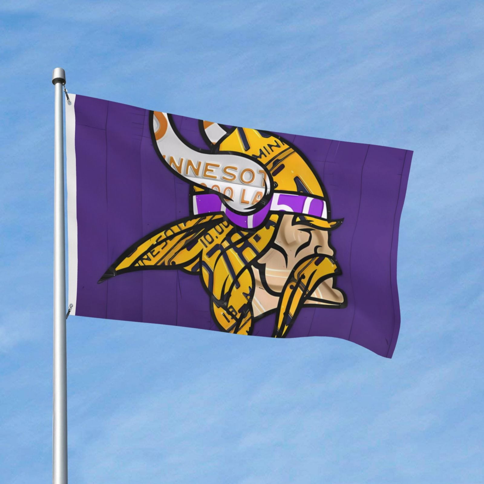 Vikings Double Sided Outdoor Decorative Flag Support Flag Indoor ...