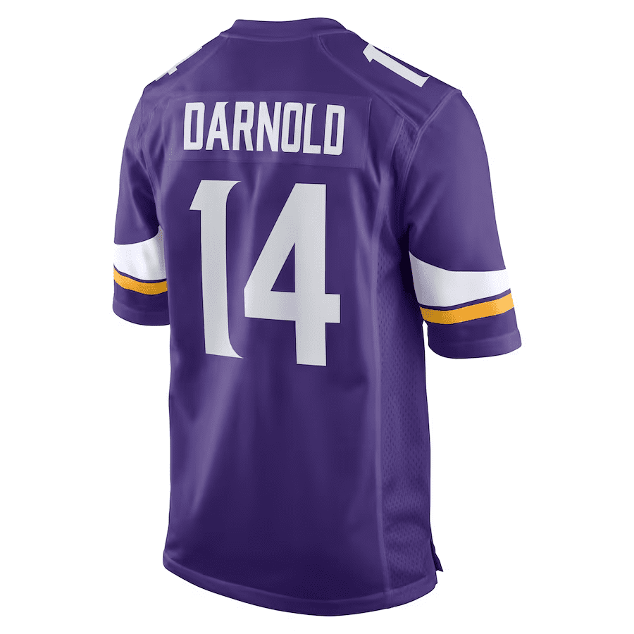 Vikings Football Shirt Sam Darnold#14 Sports Team Game Fans For Men ...