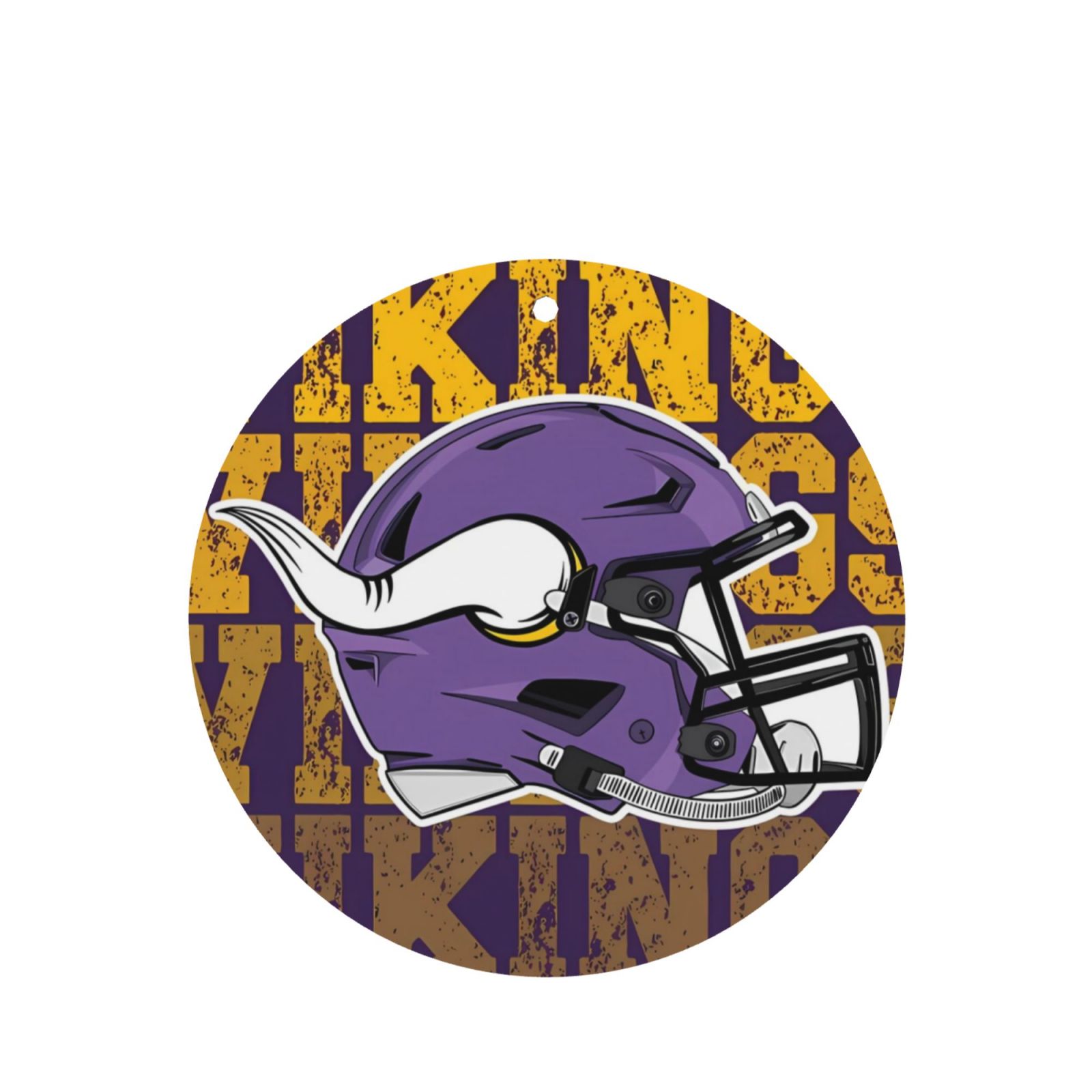 Vikings Football Team Custom Round Fragrance Tablets with Lavender ...