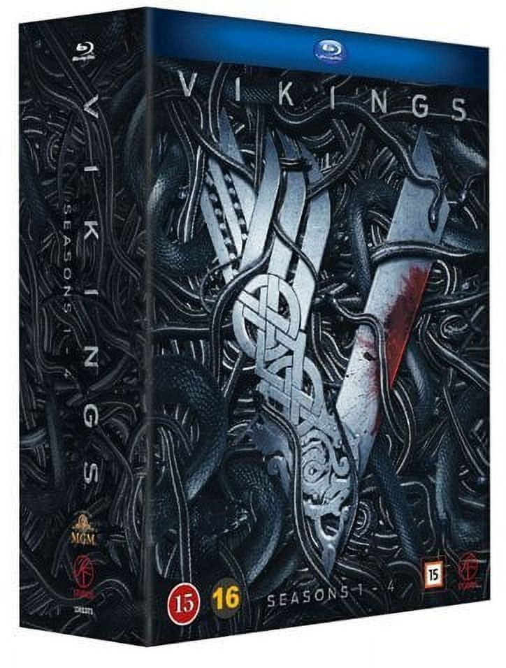 Vikings Series 1-4 15-Disc Box Set [ Blu-Ray, Reg.A/B/C Import - Sweden ...
