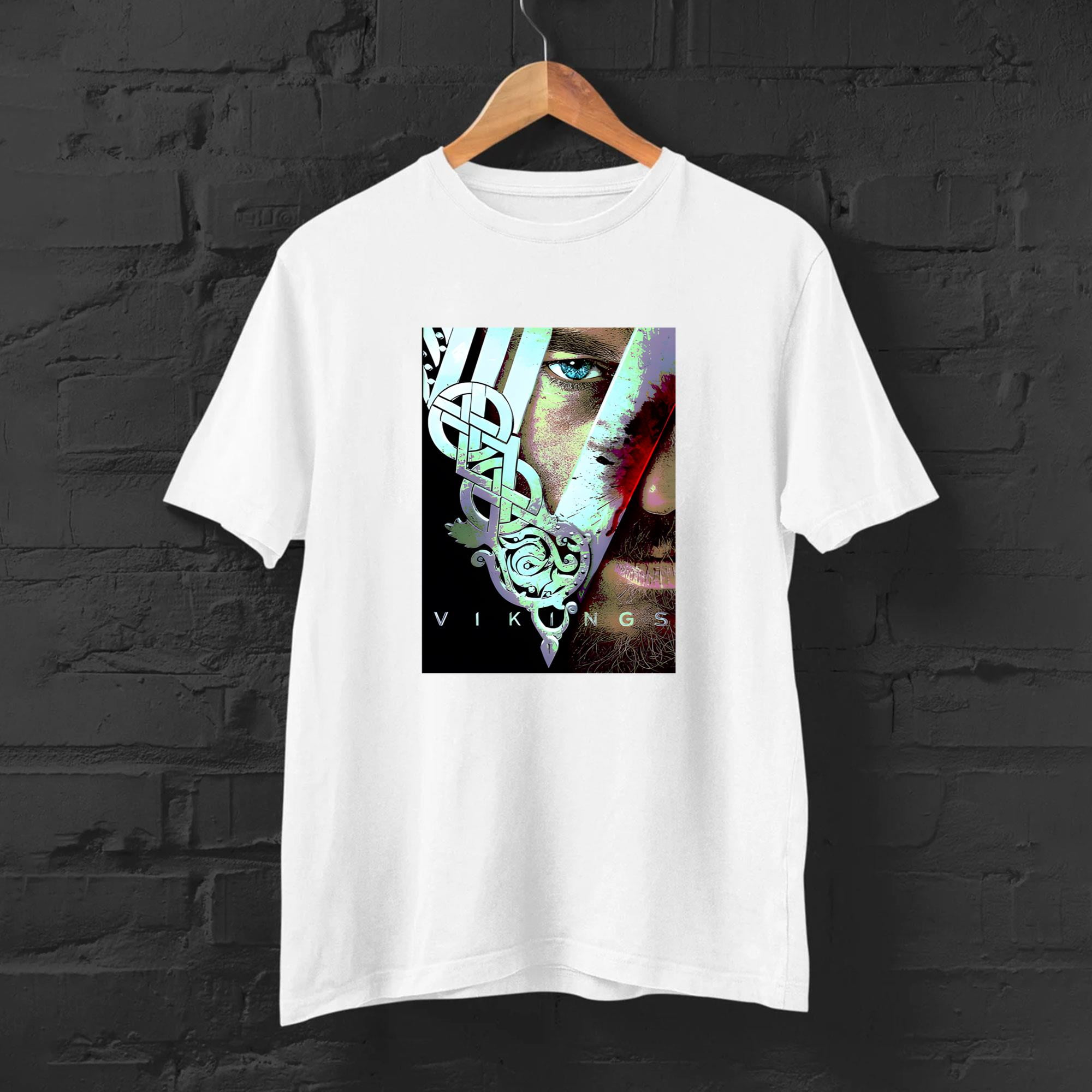 Vikings TV Series Ragnar t-Shirt TV Action Show Shirts Ragnar Lothbrok ...