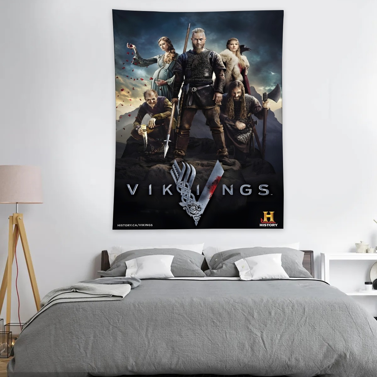 Vikings tapestry adds vibrant color and unique style to any room making ...