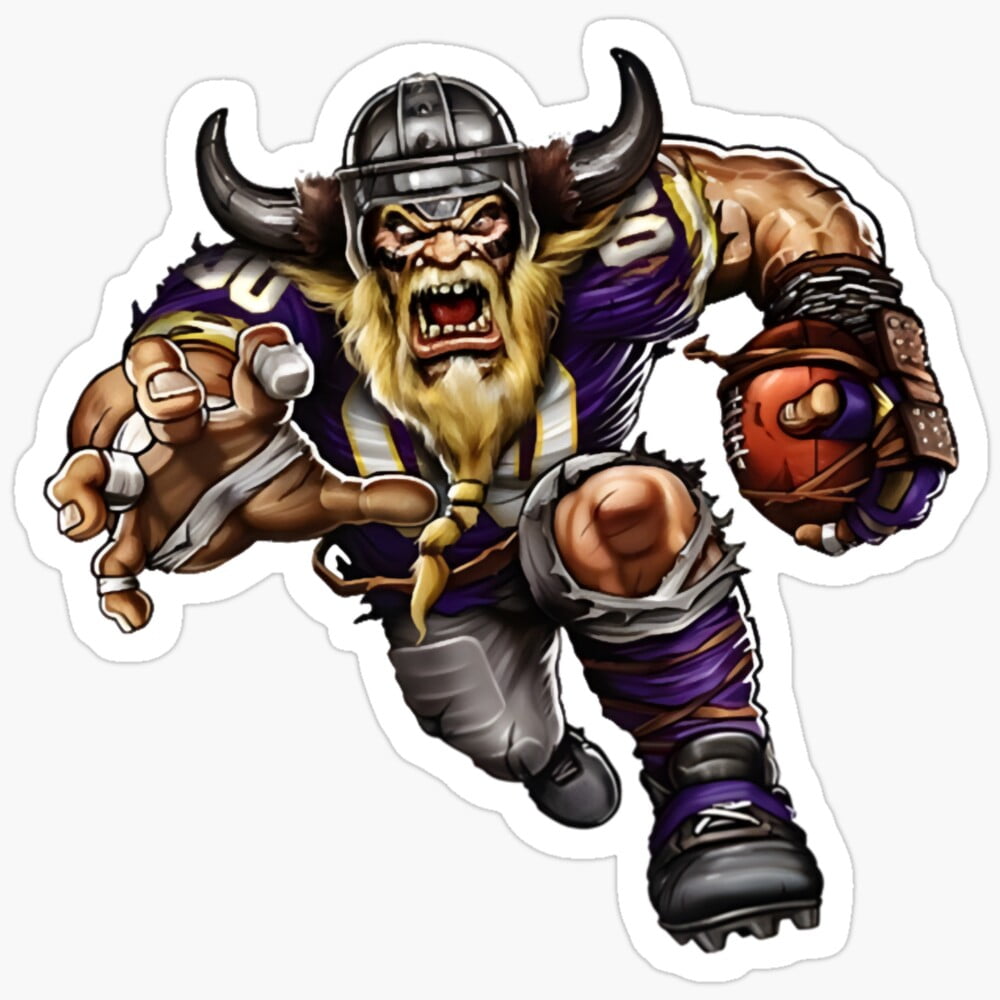 Vikings00 Touchdown In-Minnesota Sticker Baseball Sticker, Football ...