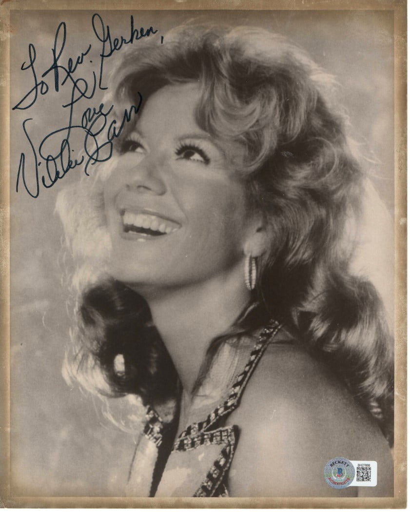 Vikki Carr Signed Autographed 8X10 Photo Singer Vintage B/W BAS BH27666 ...