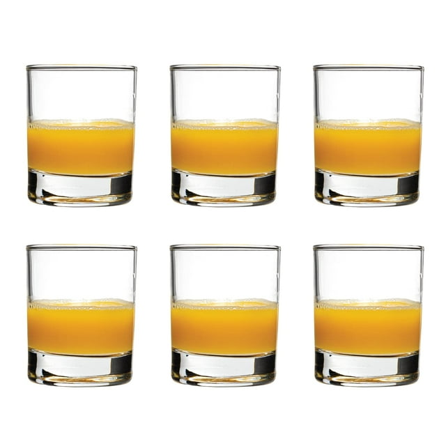Vikko 5.2 Ounce Small Juice Glasses: Kids Small Drinking Glasses ...