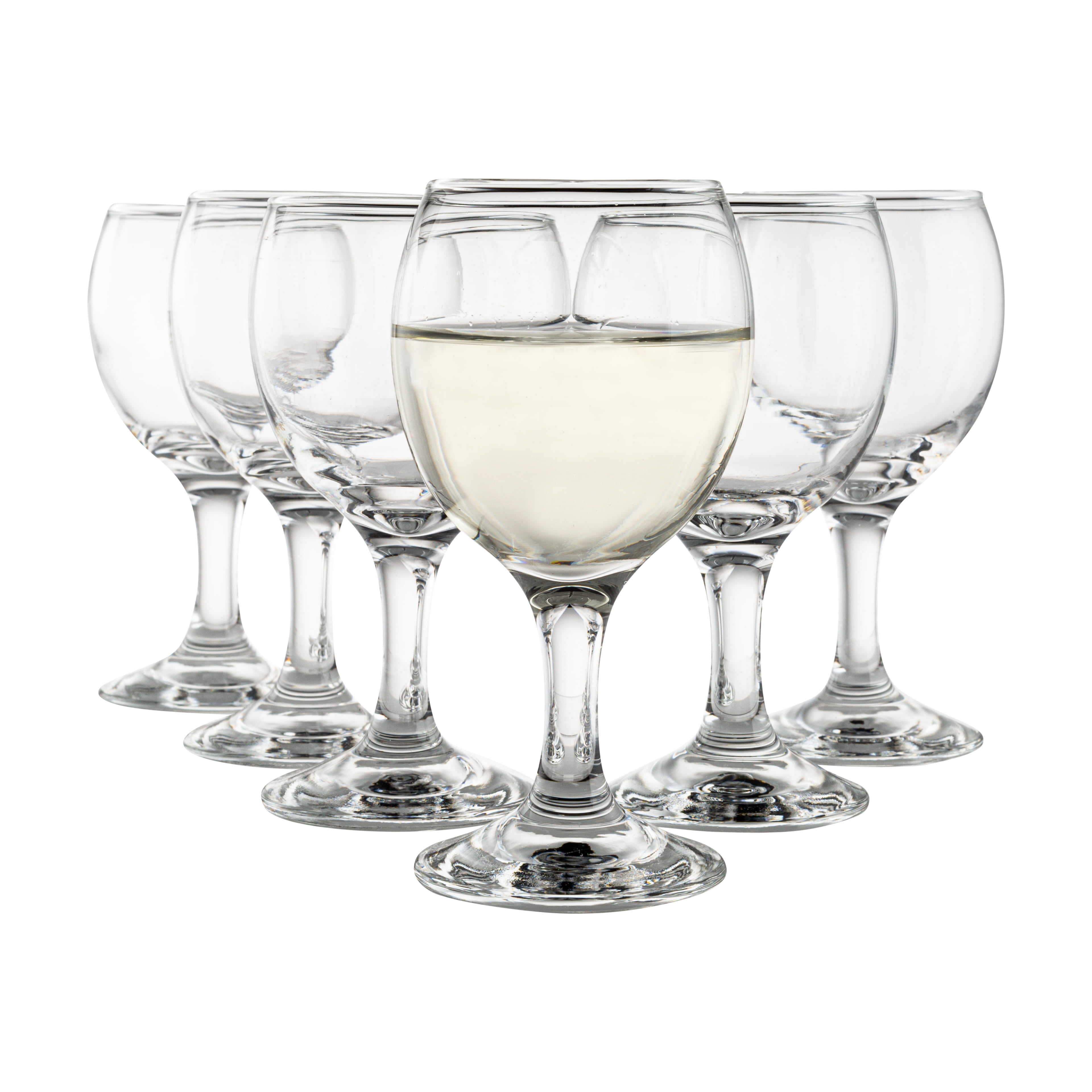 Vikko 5.5-Oz SMALL Wine Glasses, Beautiful Round Dessert Wine Glasses ...