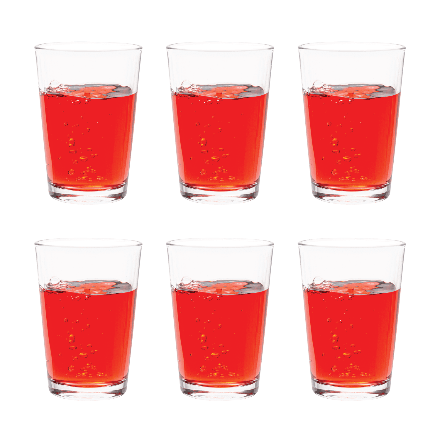 Vikko 6.4 Ounce Small Juice Glasses, Heavy Base Glassware, Cups for ...