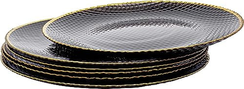 Vikko Glass Charger, 13 Inch Glass Dinner Plate Charger, Light Blue ...