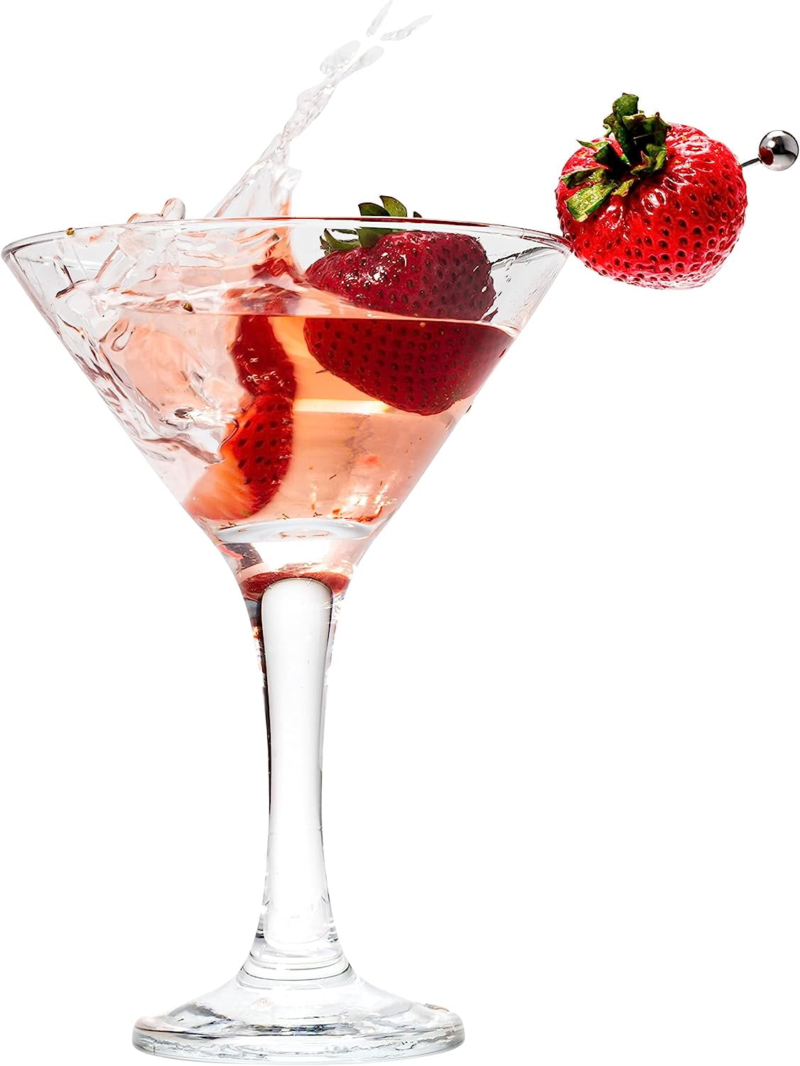 Vikko Martini Glasses, Crystal Clear Stemware for Cocktails and ...