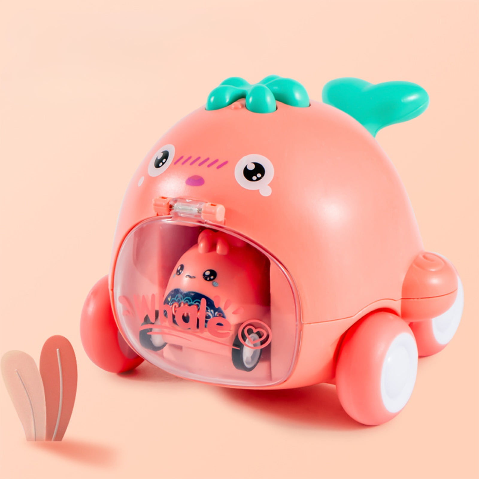 Vikszoy 2Pcs Cute Cartoons Animals Car Toys Pull Back Cars Toys for ...