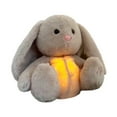 Vikszoy Baby Breathing Soothing Rabbit Plush Doll, Breathing Bunny ...