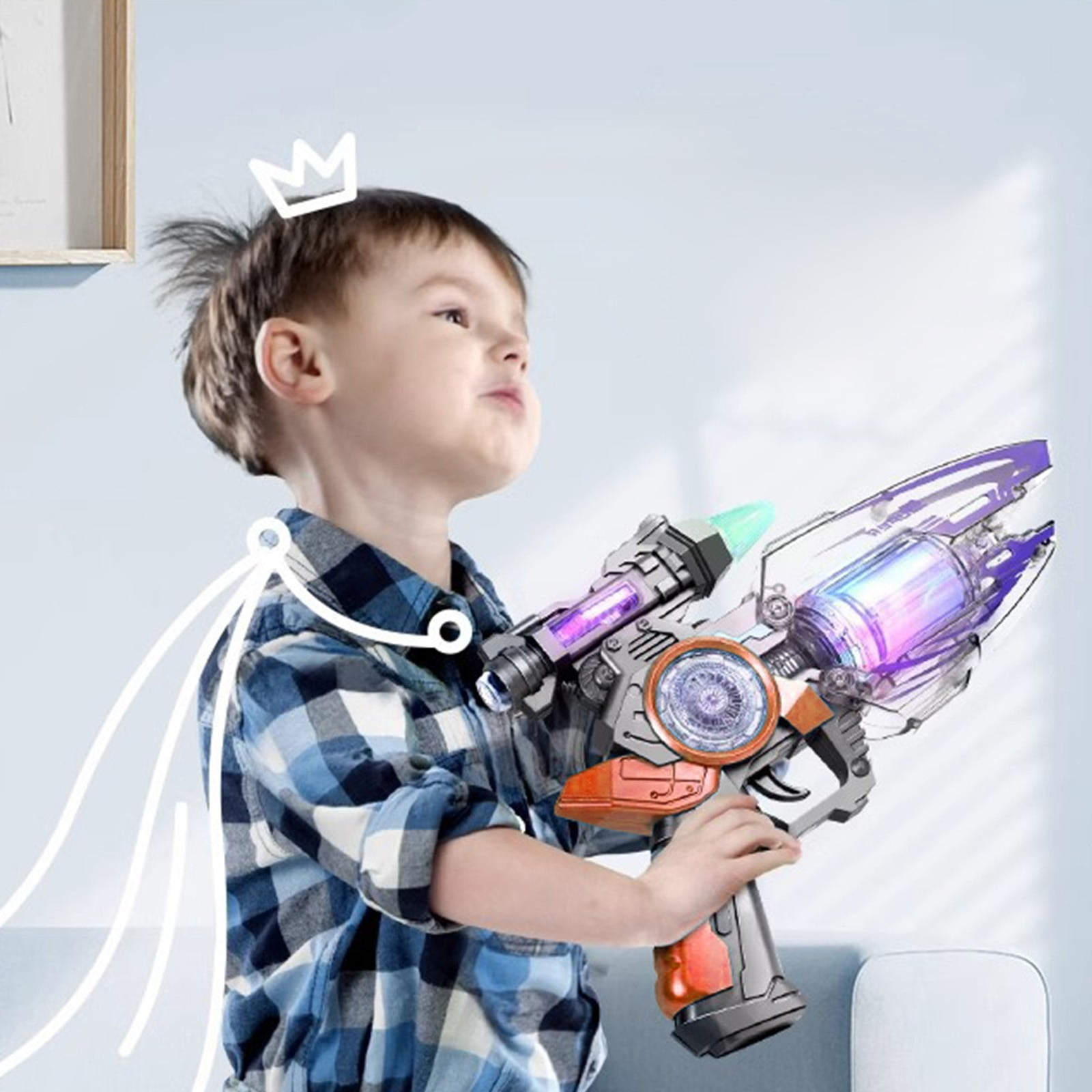 Vikszoy Children's Light And Sound Toy With Flashing Lights Safe And ...