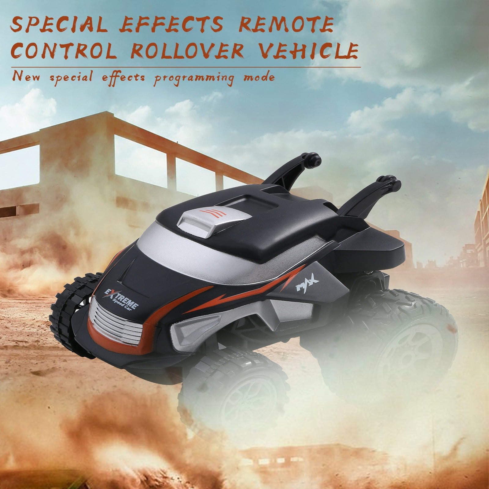 Vikszoy Toys Clearance Mini Stunt Car Remote Control Car Watch Control ...