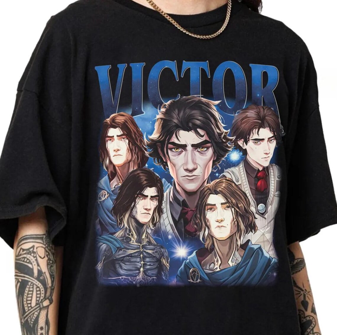 Viktor Arcane T-Shirt, Victor Arcane Merch, League of Legends Anime lol ...