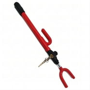 Hyper Tough Anti-Theft Steering Wheel Lock, Red, Black, Model 7867 ...