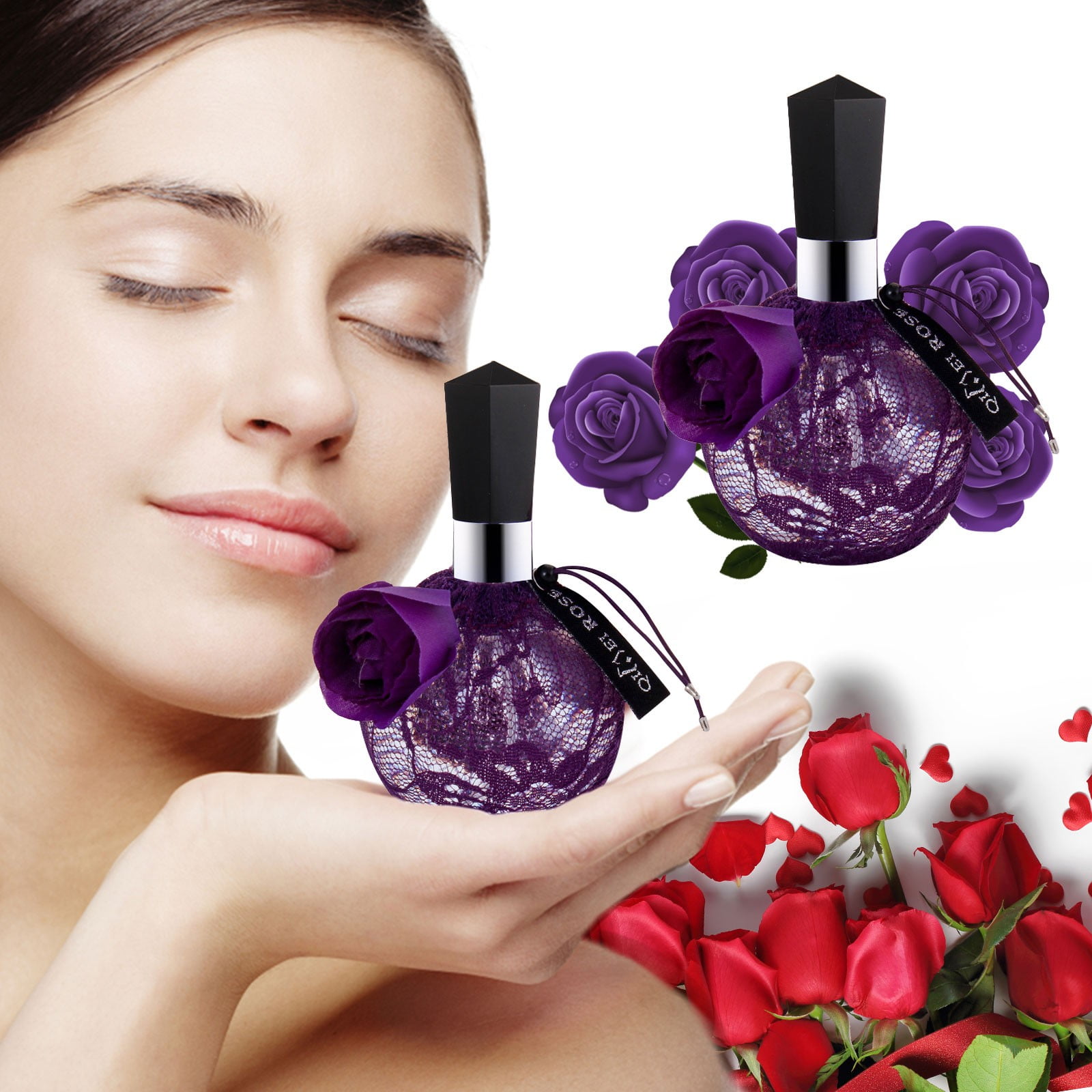 Vikudy Fragrance Emanates Womens Fragrances Great Rose Lace Lady Perfume Sand Perfume Womens
