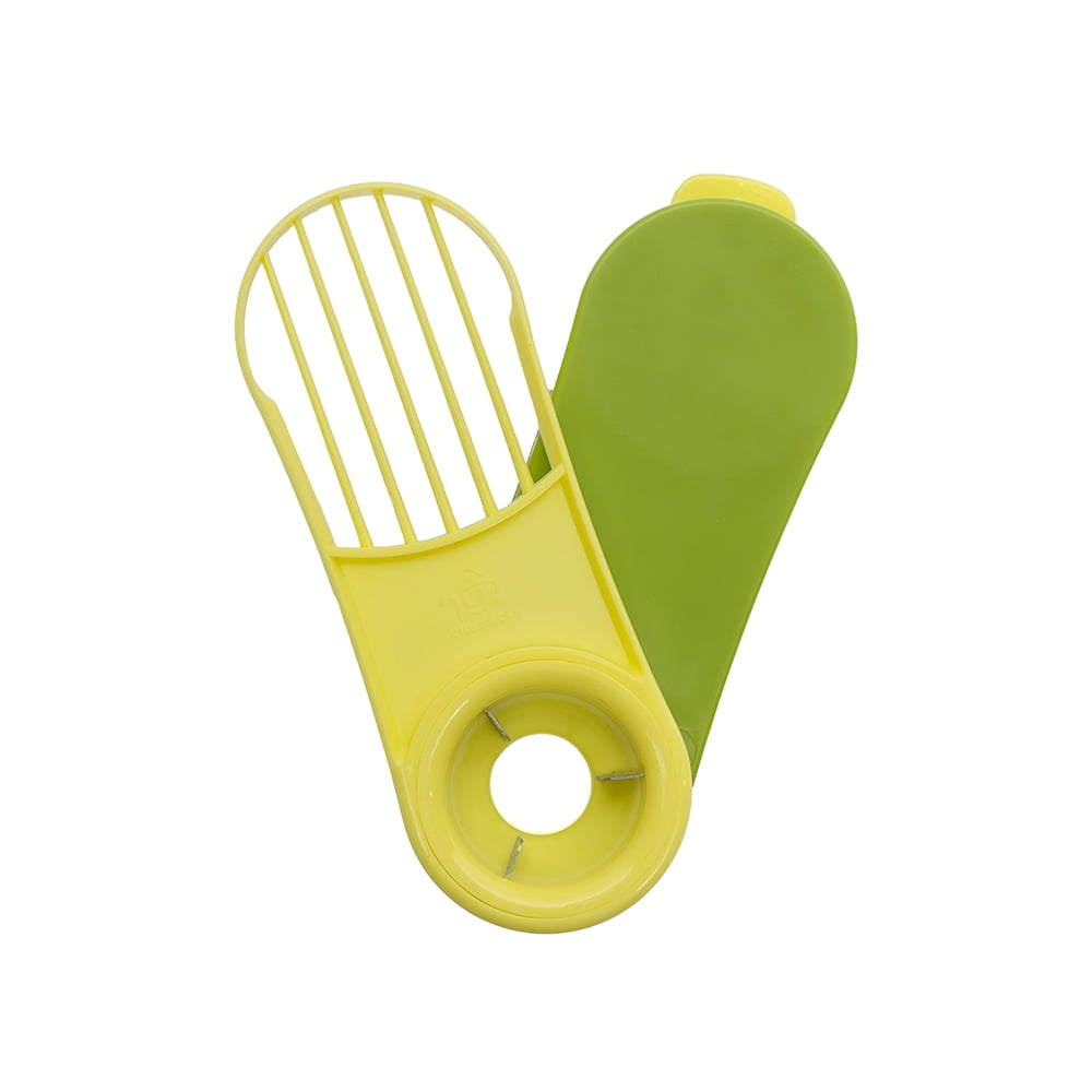 Vila KuChe 3 in 1 Fold Avocado Slicer Green Sharp Pieces - Walmart.com
