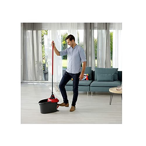Vileda Floor mop, Microfibre, red, Set - Walmart.com