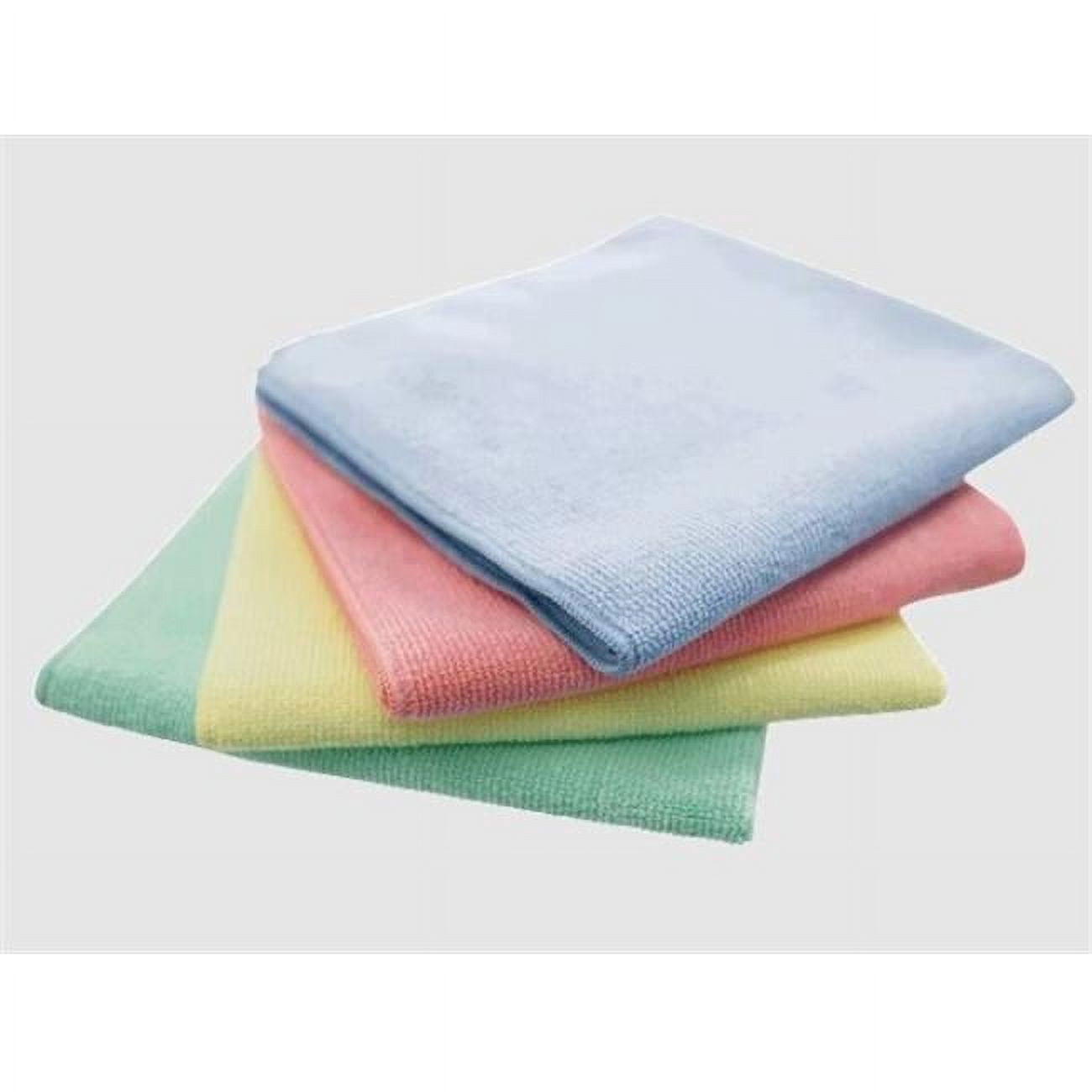 Vileda Professional VLD166946 14 x 14 in. MicroTuff Knitted Microfiber ...