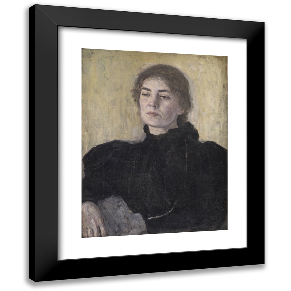 Vilhelm Hammershøi 15x18 Black Modern Framed Museum Art Print Titled ...