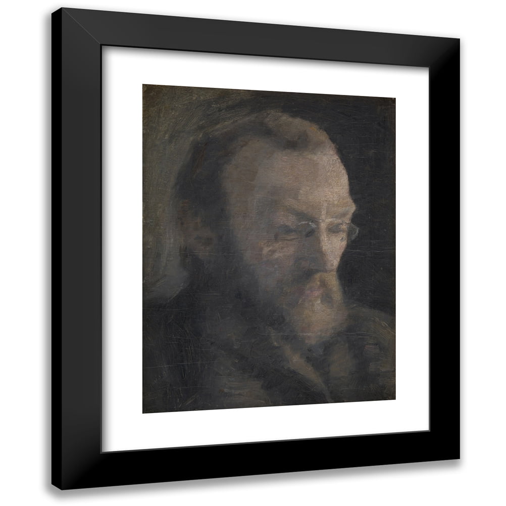 Vilhelm Hammershøi 19x24 Black Modern Framed Museum Art Print Titled ...