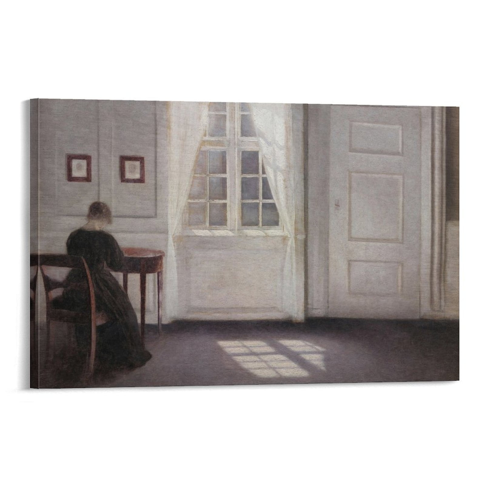 Vilhelm Hammershøi A Room in The Artist's Home in Strandgade Poster ...