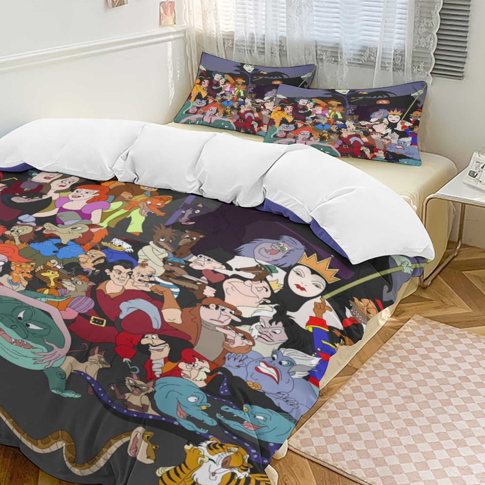 Vill-ain Bad Witche 3 Piece Comforter Bedding 1 Set Super Soft Quilt ...