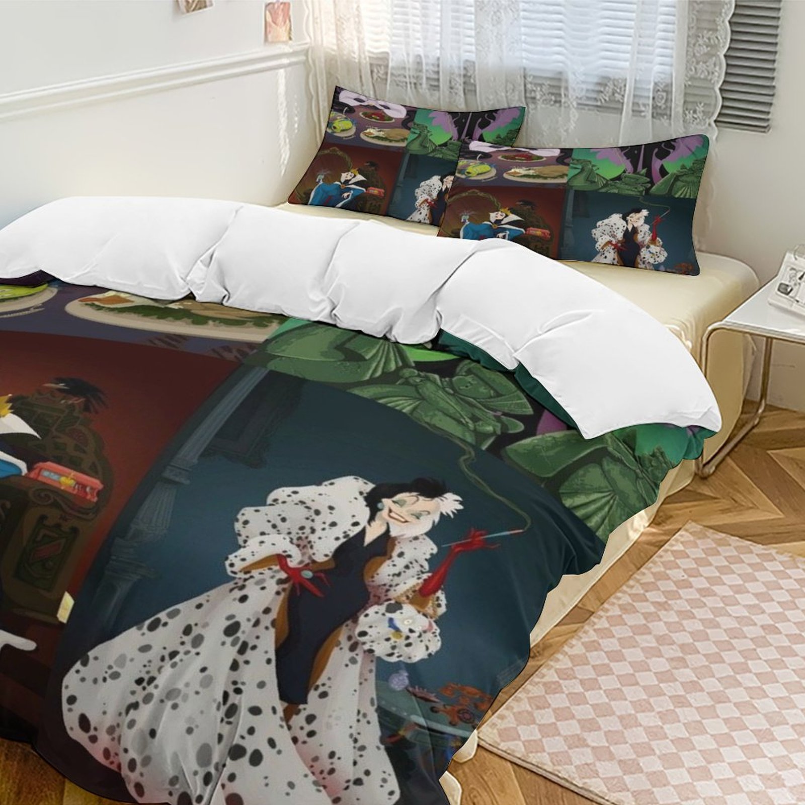 Vill-ain Bad Witche 3 Piece Comforter Bedding 1 Set Super Soft Quilt ...