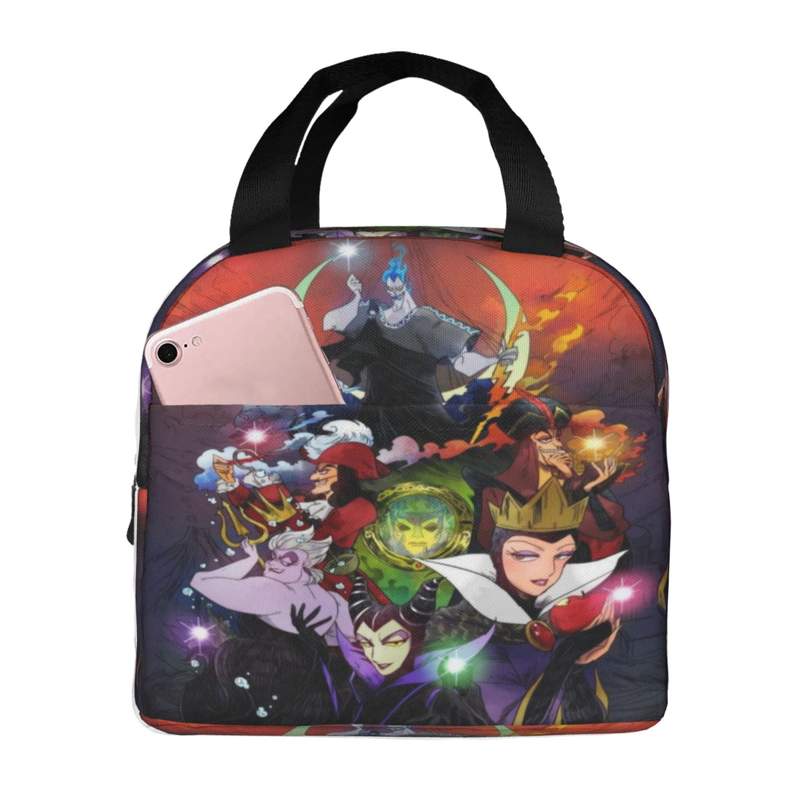 Vill-ain Bad Witche Lunch Bag Insulated Lunch Box Reusable Cooler ...