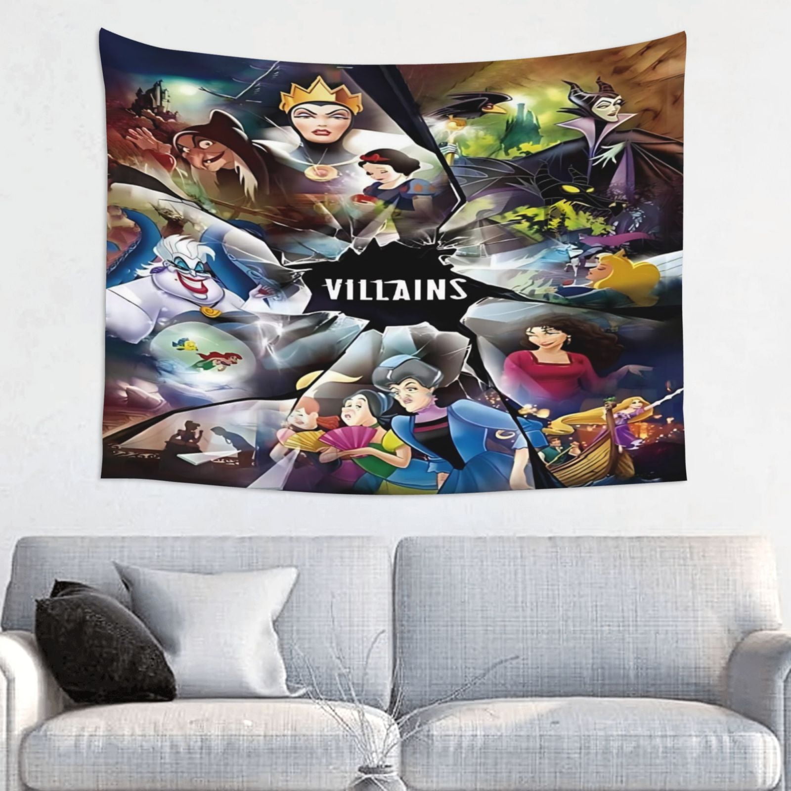 Vill-ain Bad Witche Tapestry Anime Poster Large Background Wall Art ...